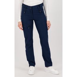 DEPROC Active Damen Outdoorhose "KENORA V LONG Full Stretch", blau, Gr. 22, Web, 92% Polyester. 8% Elasthan, Hosen, auch in Gro&szlig;en Gr&ouml;&szlig;en erh&auml;ltlich