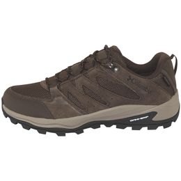 Columbia Herren Wanderschuh "REDMOND IV LOW WATERPROOF", Gr. 45, orange, Mesh, Synthetik, Schuhe, wasserdicht