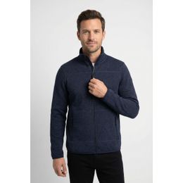 Fleecejacke Icepeak "AGEN", Herren, Gr. XXL, dunkelblau, Obermaterial: 100% Polyester, Jacken Fleecejacke, sportlicher Stil, aus schnell trocknendem Thermal-Material