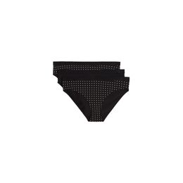 Marc O'Polo MARC O'POLO Damen Slip "Essentials", Gr. XL, schwarz, Single Jersey, Obermaterial: 95% Baumwolle, 5% Elasthan, Unterhosen, mit elastischem Logobund,