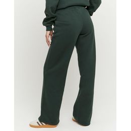 Tally Weijl Damen Sweathose "SPACOWIBY", gr&uuml;n, Gr. 36, unifarben, Sweatware, Obermaterial: 65% Baumwolle, 35% Polyester, Hosen, Baumwollmischung, weit