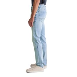 Marc O'Polo MARC O'POLO Herren Regular-fit-Jeans "aus Bio-Baumwolle-Mix"light blau, Gr. 30, unifarben, Obermaterial: 90% Baumwolle, 9% Polyester, 1% Elasthan,