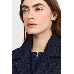RICHROYAL Damen Kurzjackemidnight blau, Gr. 42, Web, Obermaterial: 100% Polyester, Jacken, mit dezenter Teddy-Oberfl&auml;che
