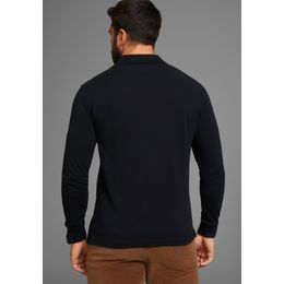 MAN'S WORLD MAN'S WORLD Herren Poloshirt, schwarz, Basic, Gr. 4XL, unifarben, Piqu&eacute;, Obermaterial: 100% Baumwolle, Shirts, in Pique ́ Qualit&auml;t