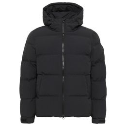 Mustang Herren Outdoorjacke "Herren Style Oakfield"schwarz, Gr. XXL, unifarben, Popeline, 75% Polyamid, 25% Baumwolle, Jacken