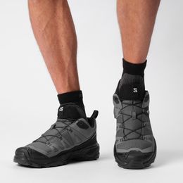 Salomon Herren Wanderschuh "X ULTRA 360", Gr. 43, grau, Synthetik, Schuhe