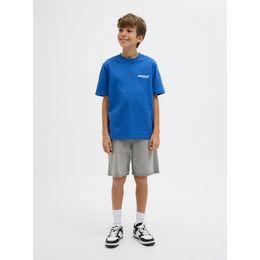 Jack & Jones Jungen Shorts "JJITONY JJORIGINAL SHORTS MF 928 SN JNR", grau, Gr. 128, JACK & JONES JUNIOR, unifarben, Web, Obermaterial: 100% Baumwolle, Hosen