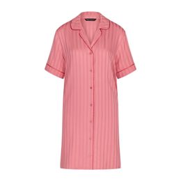 Triumph Damen Nachthemd "Amourette Jacquard NDW SSL", Gr. 44, rosa, Web, Obermaterial: 100% Viskose, Kleider, elegant und weich