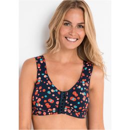 bonprix Damen B&uuml;gel-BH, Gr. 100, bunt, Obermaterial: 95% Baumwolle, 5% Elasthan. Futter: 95% Baumwolle, 5% Elasthan, BHs, im praktischen 2er-Pack,