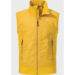 Sch&ouml;ffel SCH&Ouml;FFEL Herren Funktionsweste "Hybrid Vt Style Blaueis MNS", gelb, Gr. 54, Oberstoff: 86% Nylon, 14% Elasthan. Oberstoff Vorderteil: 100% Nylon.