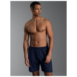 TRIGEMA Herren Boxershorts "TRIGEMA Boxershorts aus Biobaumwolle", Gr. XL, blau, 100% Baumwolle (Bio-Baumwolle kbA), Unterhosen