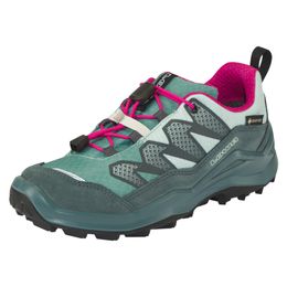 Lowa Kinder Wanderschuh "MADDOX PRO GTX LO JR", Gr. 32petrol, pink, Leder, Textil, Schuhe, wasserdicht