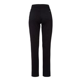 Brax Damen 5-Pocket-Hose "Style CAROLA", schwarz, Gr. 80, Web, 96% Baumwolle, 4% Elasthan, Hosen