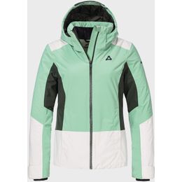 Sch&ouml;ffel SCH&Ouml;FFEL Damen Outdoorjacke "Jacket Style Zandwel WMS"6305, gr&uuml;n, Gr. 42, Oberstoff: Aussenseite: 100% Polyester. (Membran: Polyurethan). Futter: