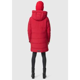 Marikoo Damen Winterjacke "Karumikoo XVI", rot, Gr. 4XL, Obermaterial: 100% Polyester. Futter: 100% Polyester. Wattierung: 100% Polyester.