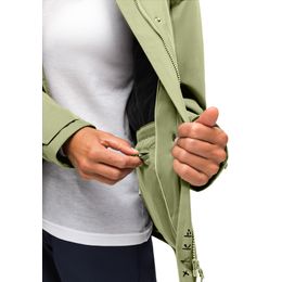 Maier Sports Damen Winterjacke "Lisbon", gr&uuml;n, Gr. 42, 100% Polyester, Jacken, warme Damen Jacke, wattierte Regenjacke, wasserdicht + atmungsaktiv