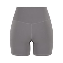 Urban Classics Damen Hotpants "Urban Classics Ladies Cycling Hot Pant Ladies Cycling Hot Pant", grau, Gr. M, unifarben, 80% Nylon, 20% Elasthan, Hosen