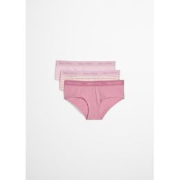 Marc O'Polo MARC O'POLO Damen Panty "Essentials", Gr. XS, rosa, Single Jersey, Obermaterial: 95% Baumwolle, 5% Elasthan, Unterhosen