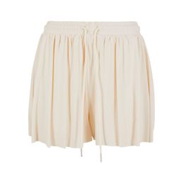 Urban Classics Damen Shorts "Urban Classics Ladies Jersey Skort"sandwei&szlig;, Gr. 5XL, unifarben, 91% Polyamid, 9% Elasthan, Hosen