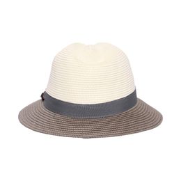 Bugatti Hut 'Fedora' Herren Gr&ouml;&szlig;e 61 beige / hellbeige / schoko