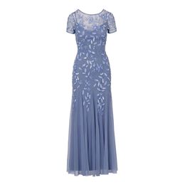 Adrianna Papell Abendkleid Damen Gr&ouml;&szlig;e 44 saphir / hellblau Winterkleid