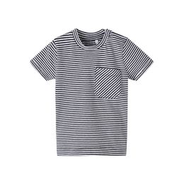 name it T-Shirt 'FOAS' Gr&ouml;&szlig;e 80 saphir / offwhite