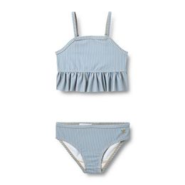 Wheat Bikini 'L&aelig;rke' girl Beige, Blue size 110