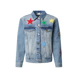 About You X Riccardo Simonetti Jeansjacke 'Vincent' Damen Gr&ouml;&szlig;e XS blue denim
