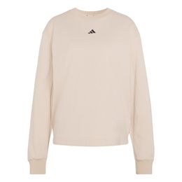 adidas Sportswear Funktionsshirt '3 Stripes Studio' Damen Gr&ouml;&szlig;e XXS beige / anthrazit