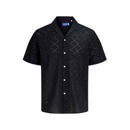 Jack & Jones Jack & Jones Button Up Shirt 'JORSUMMER LUKE' male Black size XXL