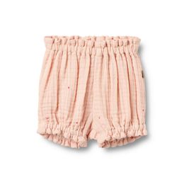 Wheat Shorts 'Angie' Gr&ouml;&szlig;e 62 apricot / dunkelrot