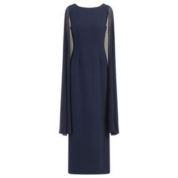 Kraimod Abendkleid Damen Gr&ouml;&szlig;e 38 navy Winterkleid