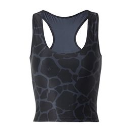 NEBBIA Sporttop Damen Gr&ouml;&szlig;e M anthrazit / schwarz