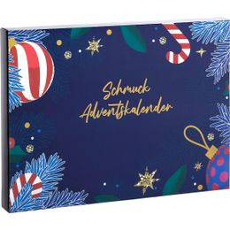 CR&Eacute;ATION L Damen Adventskalender blau Gr&ouml;&szlig;e 0