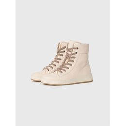 Gabor Schn&uuml;rstiefelette Damen Gr&ouml;&szlig;e 37.5 offwhite Winterschuhe