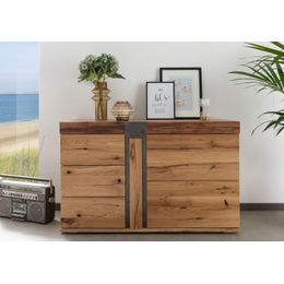 Sideboard Wildeiche / Zerreiche 115x45x75 natur ge&ouml;lt NEW AMSTERDAM #09