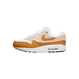 Nike Sportswear Sneakers 'Air Max 1' Herren Gr&ouml;&szlig;e 36.5 beige / karamell / wei&szlig;