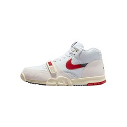 Nike Sportswear Turnschuhe AIR TRAINER 1 Herren Gr&ouml;&szlig;e 40.5/41 rot / wei&szlig;
