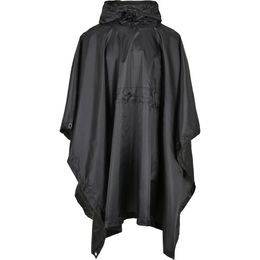 Brandit Poncho 'Ripstop' Herren Gr&ouml;&szlig;e XS/XXL schwarz