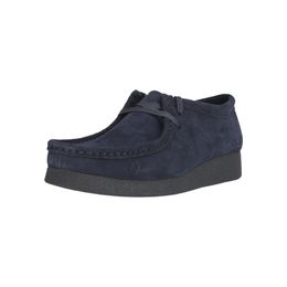 Clarks Schn&uuml;rschuhe 'WallabeeEVO' Damen Gr&ouml;&szlig;e 39 blau