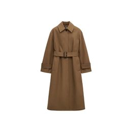 Mango Between-Seasons Coat female Brown size L