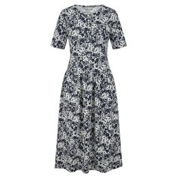 Green Cotton - Kleid Hanne, blau, Gr. 42 / M - Baumwolle