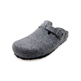 THIES Clogs 'THIES 1856 Recycled PET Buckle Clog' female Grey size 38