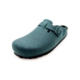 THIES Clogs 'THIES 1856 Recycled PET Buckle Clog' female Green size 40