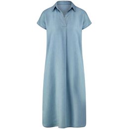 Peter Hahn - Kleid, denim, Gr. 42 / M - Lyocell