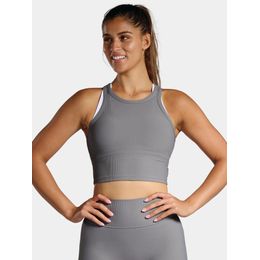 Nordicdots Sporttop 'Rib' Damen Gr&ouml;&szlig;e S grau