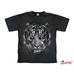 Harlequin Misty Tiger T-Shirt schwarz L - Herrenshirts, -hemden & -pullover