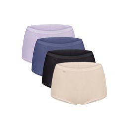 Sloggi Panty 'Basic+' Damen Gr&ouml;&szlig;e XL/XXL nude / navy / flieder / schwarz