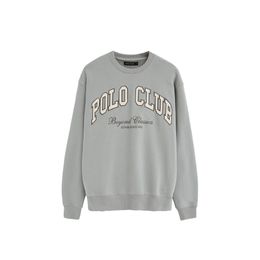 Polo Club Pullover 'Chain Vo' Herren Gr&ouml;&szlig;e L grau
