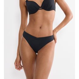 Bikini-Hose Triumph "Summer Twist Brazilian", Damen, Gr. 38, N-Gr, schwarz, Microfaser, Obermaterial: 77% Polyamid, 23% Elasthan, Badehosen Bikini-Hose, Eleganz und Komfort